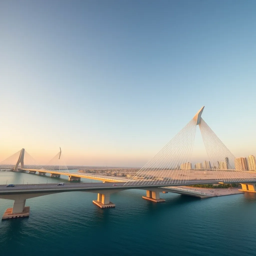 Exploring the Bridges of Reem Island in Abu Dhabi